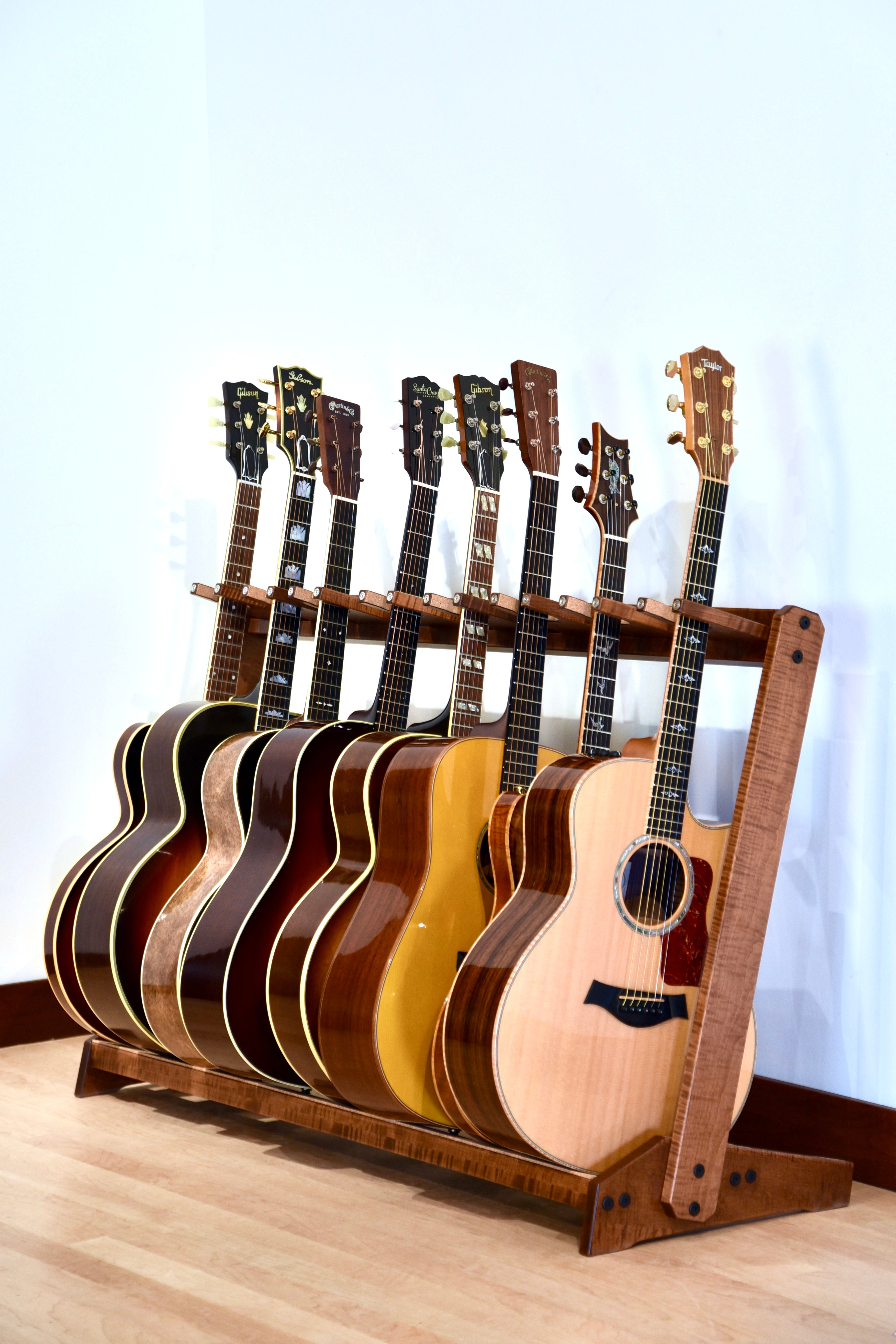 Traditional StringRack - Flamed Maple - Boston – Acoustic Remedy Cases