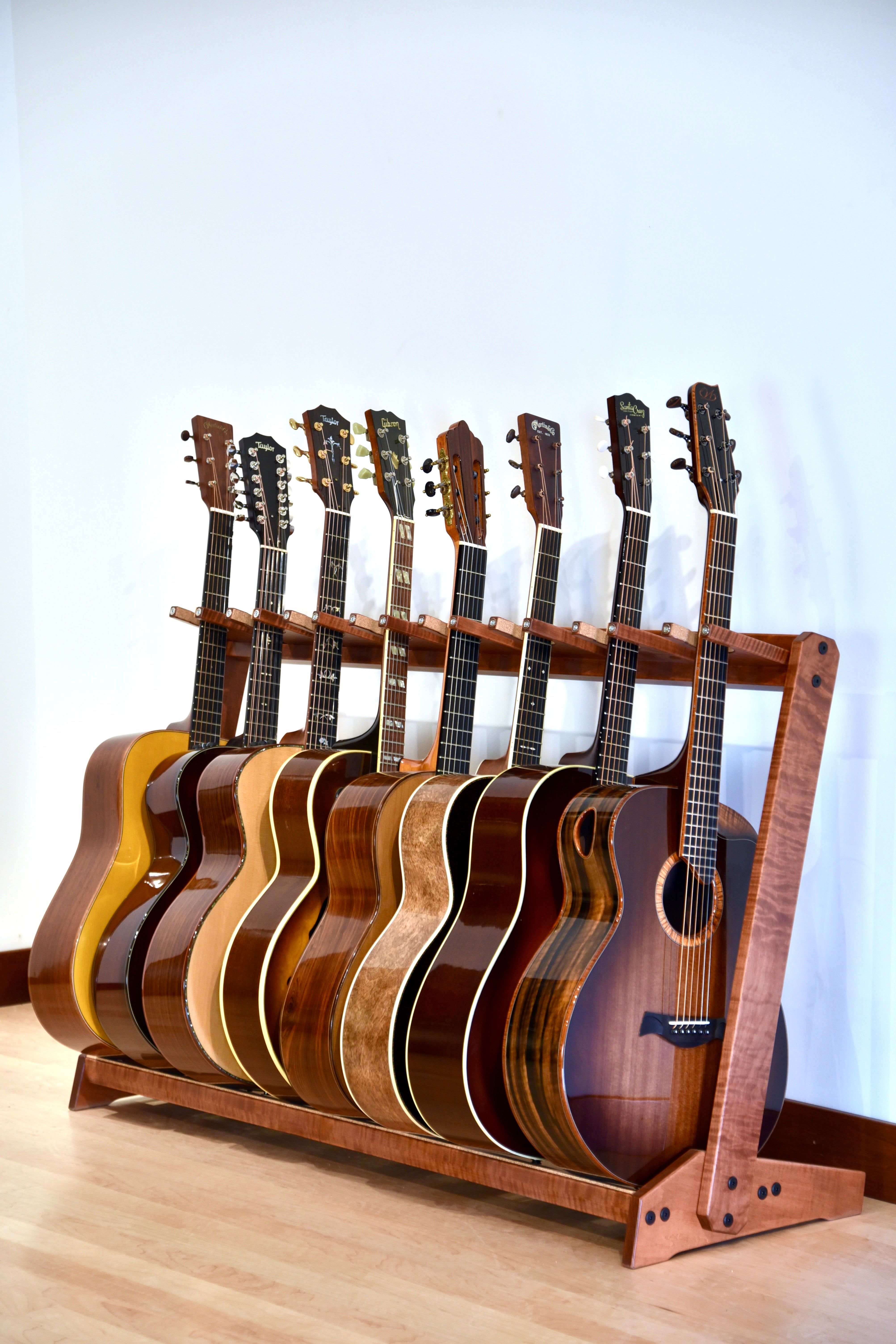 Traditional StringRack - Flamed Maple - Washington – Acoustic Remedy Cases